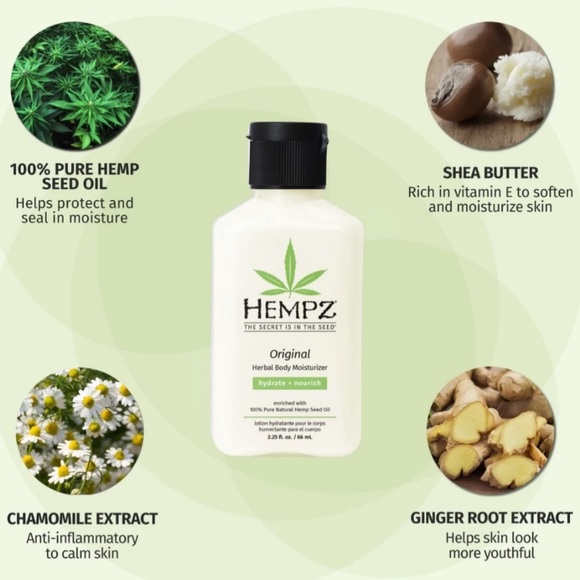 Hempz | Bath & Body | New Hempz Original Herbal Body Moisturizer | Poshmark